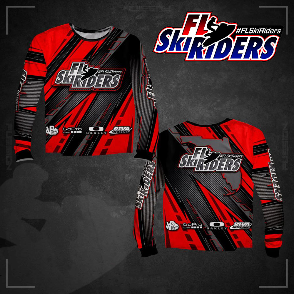 Carbon Fiber Series Florida Ski Riders Jersey » Florida Ski Riders