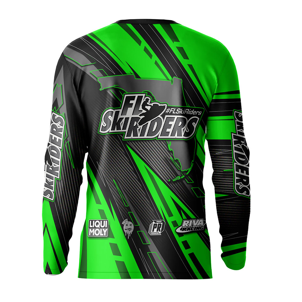 Carbon Fiber Series Florida Ski Riders Jersey » Florida Ski Riders