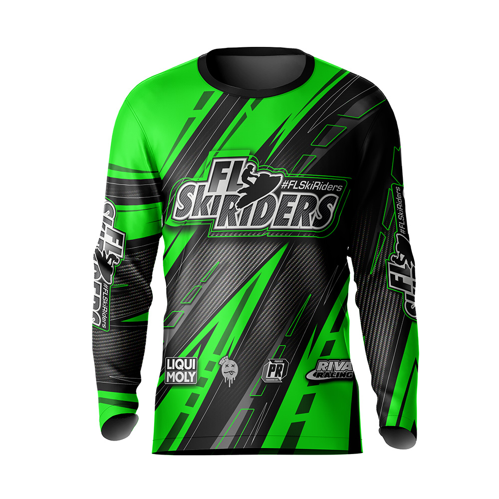 Carbon Fiber Series Florida Ski Riders Jersey » Florida Ski Riders