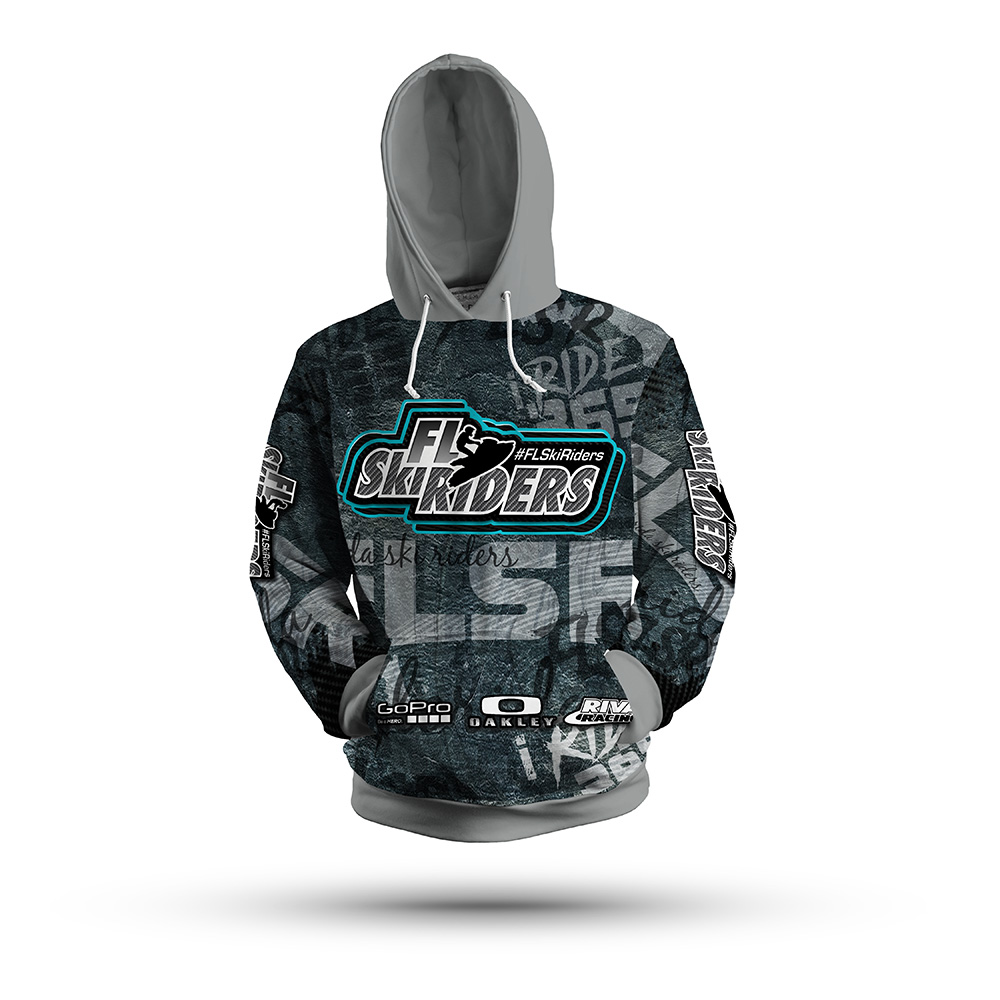 RIDE365 Florida Ski Riders Hooded Sweater >> NOW AVAILABLE!