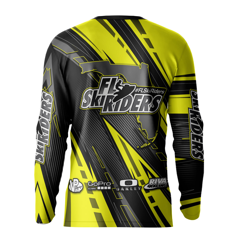 Carbon Fiber Series Florida Ski Riders Jersey » Florida Ski Riders