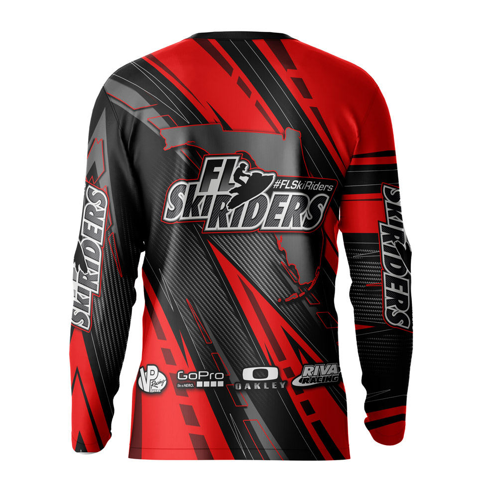 Carbon Fiber Series Florida Ski Riders Jersey » Florida Ski Riders
